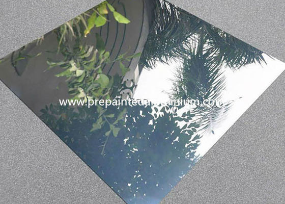 Mirror Finish Reflective Aluminum Sheet , 1.50mm Thickness Aluminium ...