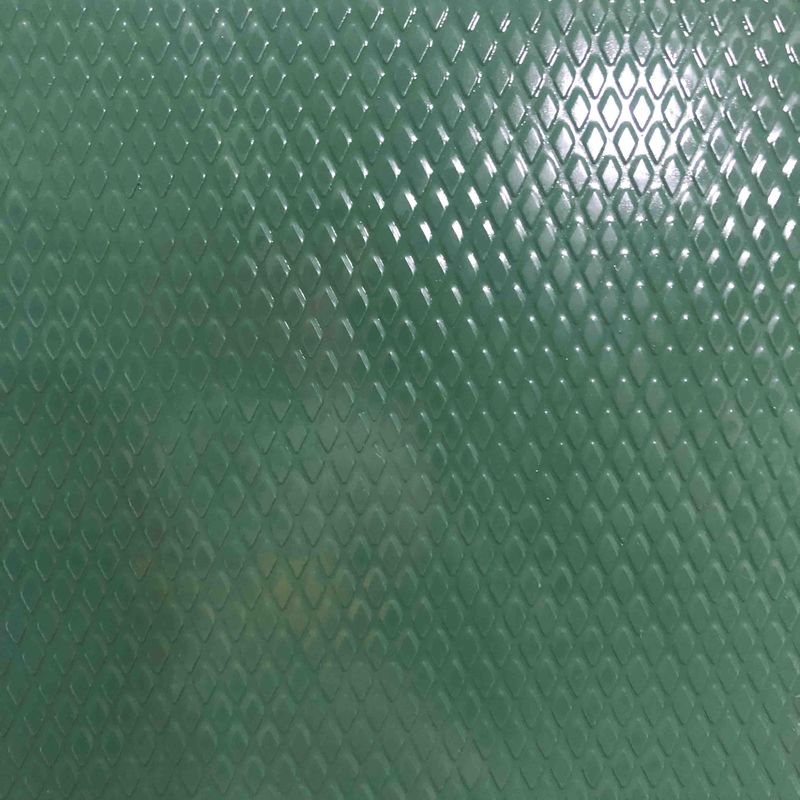 Embossed aluminum green color plate 0.6mm*1250mm used in Automotive ...