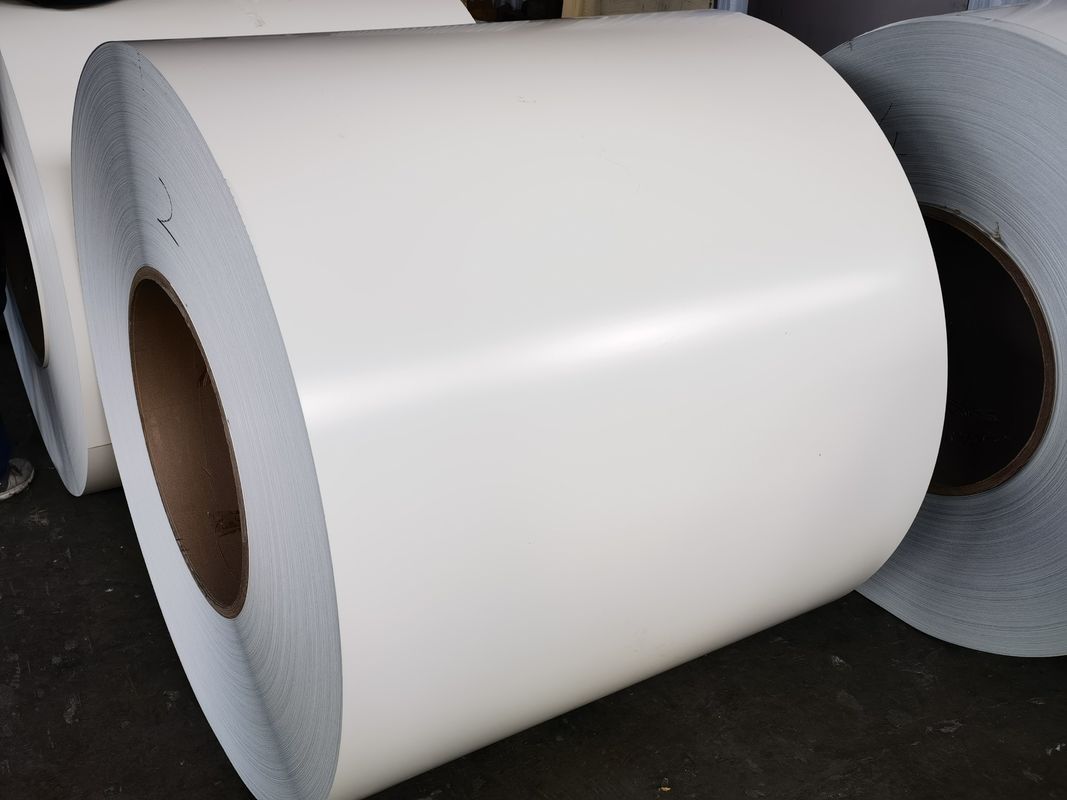 Long-Lasting Matte Finish Polyester Coating Color Coated Aluminum Coil ...