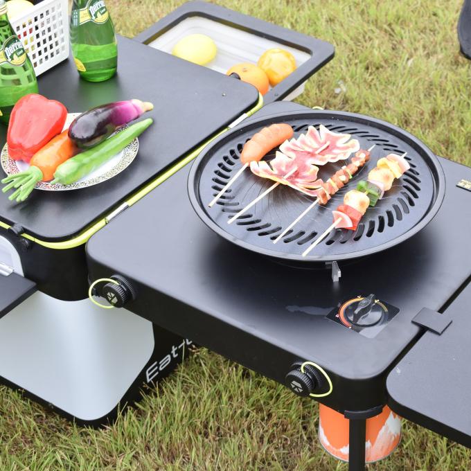Luxury Portable Integrated Outdoor Mobile Kitchen Station IGT BBQ Grill
