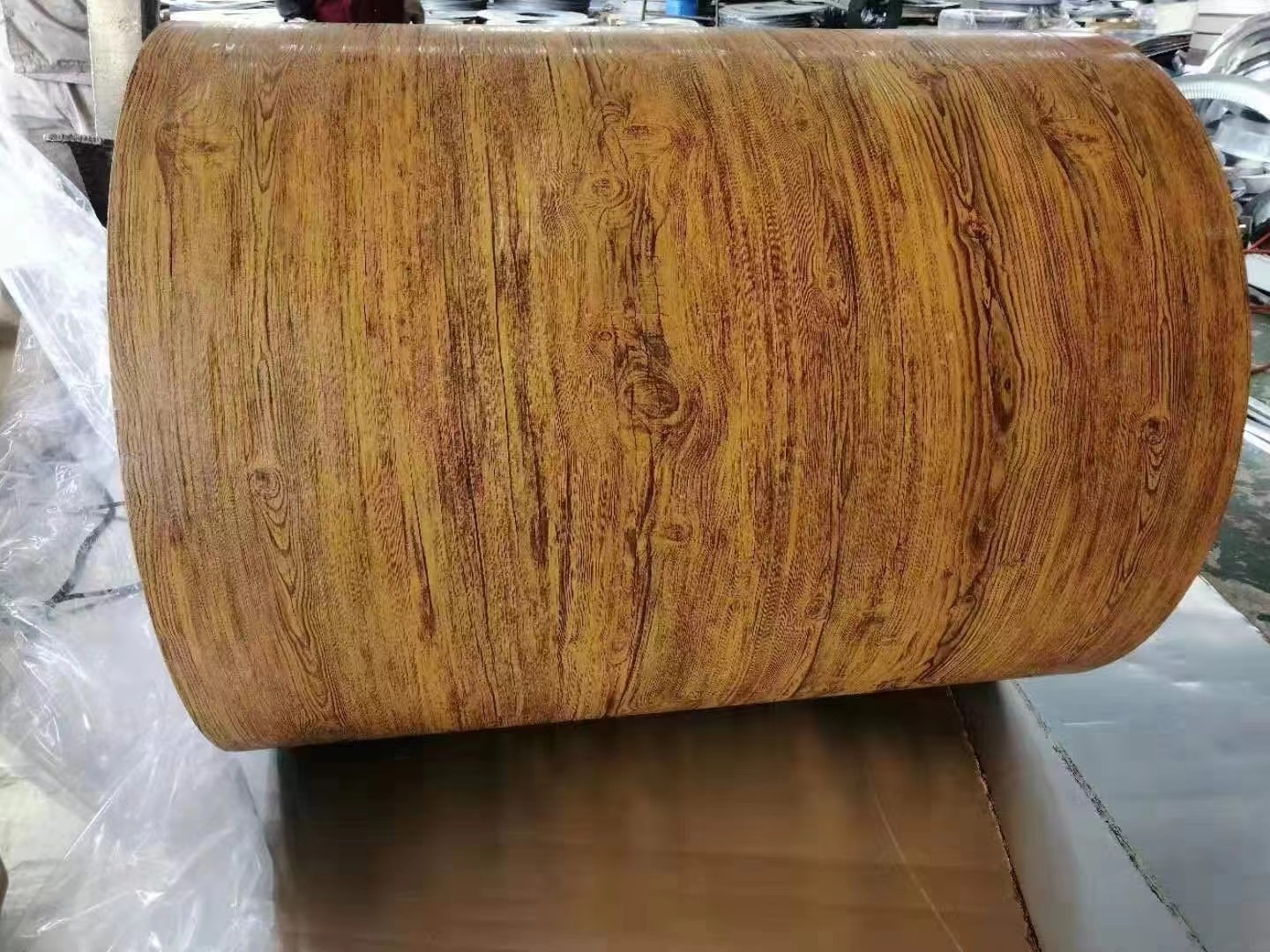 Wood Color Coated Aluminum Coil for Electronic Products Industry