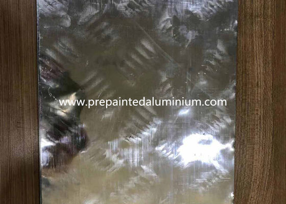 Five Rib Pattern Aluminium Plain Sheet , Aluminium Alloy Sheet In Truck ...
