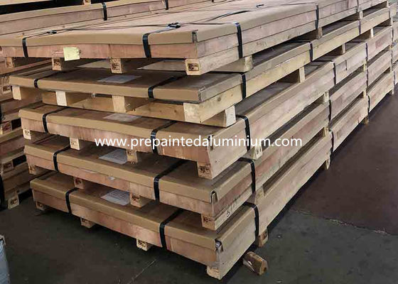 High Gloss Or Matt Finish PE / PVDF Pre Painted Aluminium , Aluminium ...